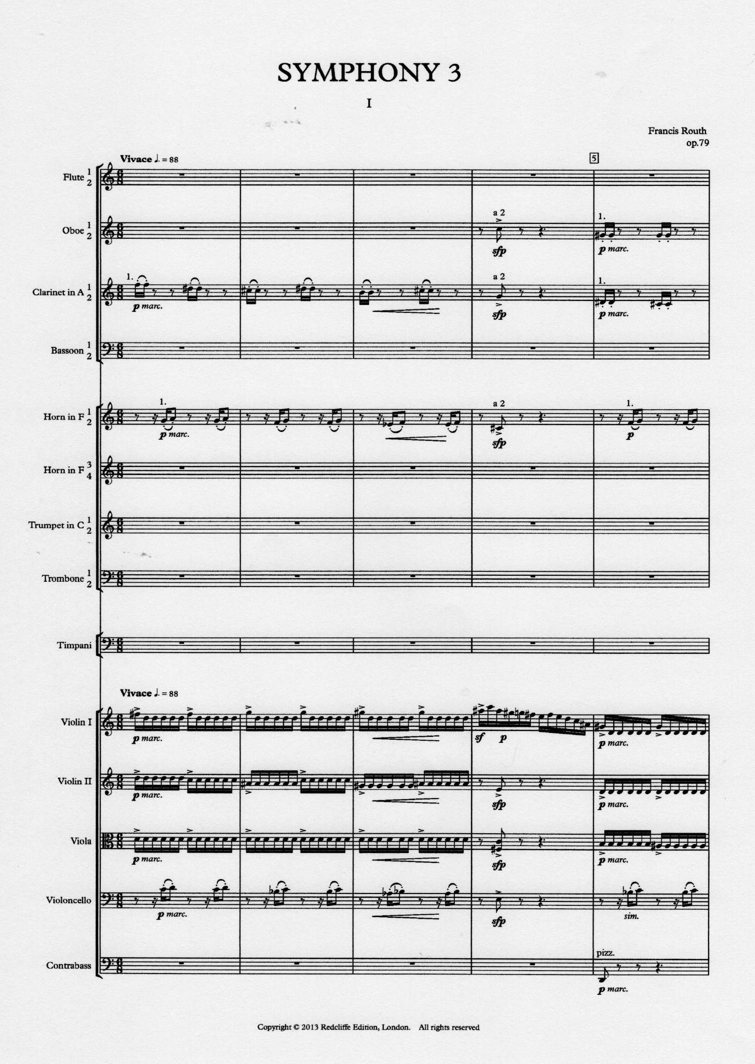 8. Three Last Works - Francis Routh